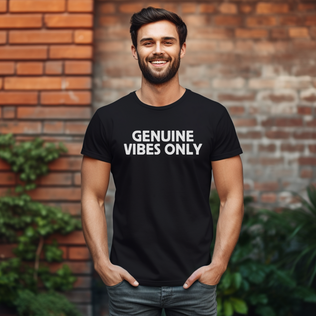 Genuine Vibes Only T-shirt – True Threads